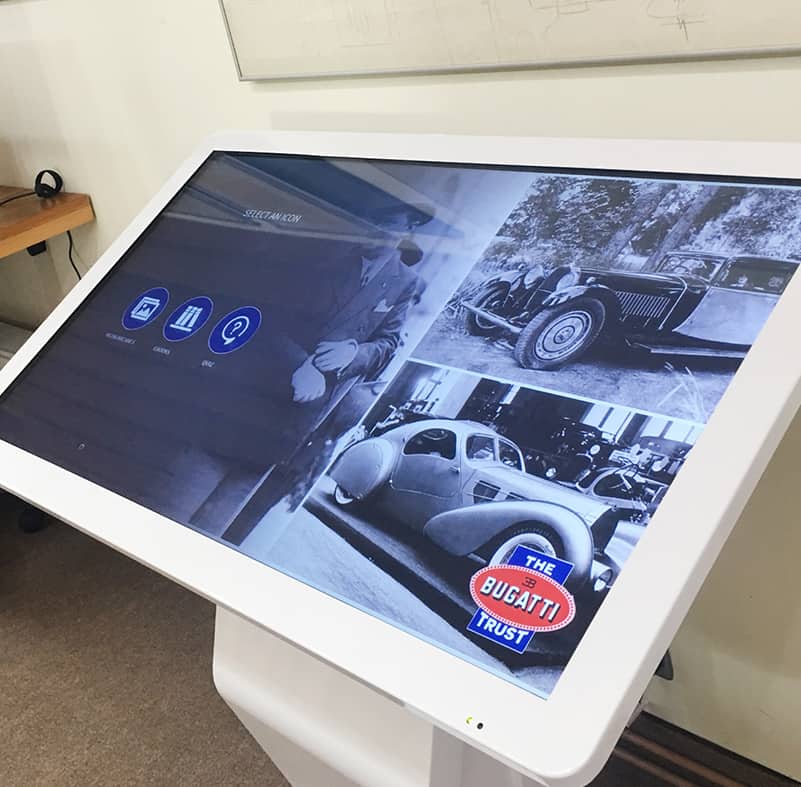 Free Standing Multi-Touch Kiosk - The Interpretation Shop from bbav