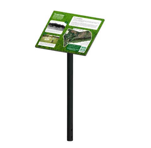 Traditional Lectern Sign - InterpretationShop