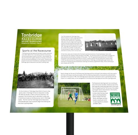 Traditional Lectern Sign - InterpretationShop