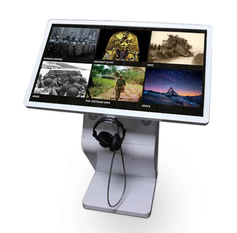 Free Standing Multi-Touch Kiosk - The Interpretation Shop from bbav