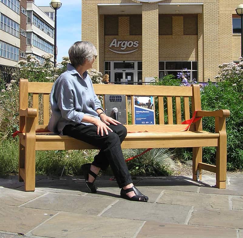 Audio Bench - Traditional - InterpretationShop