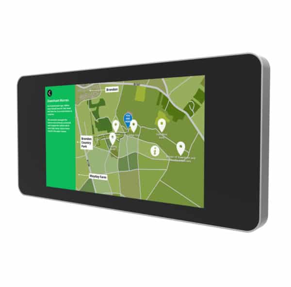 Outdoor Touchscreen Display - InterpretationShop