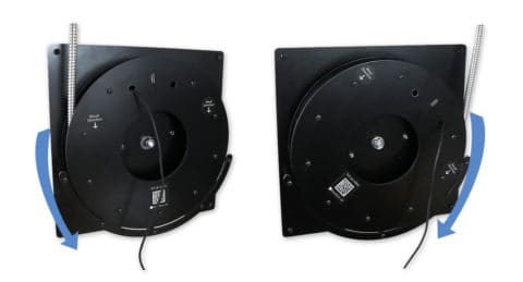 Recoiler - Vertical Cable Out - InterpretationShop