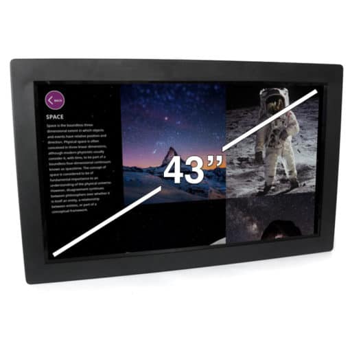 All-In-One Touchscreen/PC 43″ - InterpretationShop